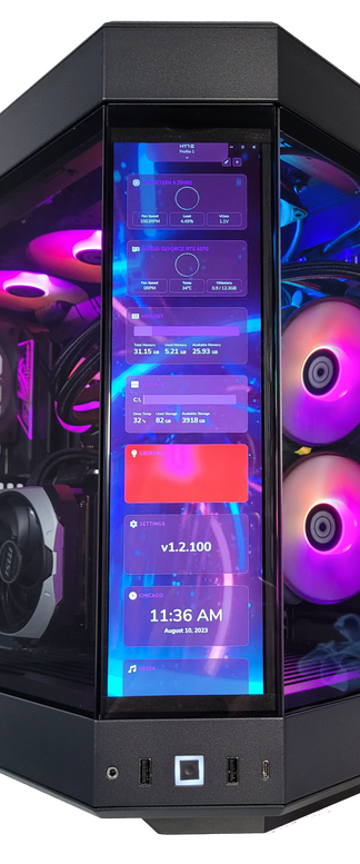 XOTIC PC GX13 HYTE Custom Built Gaming Desktop PC