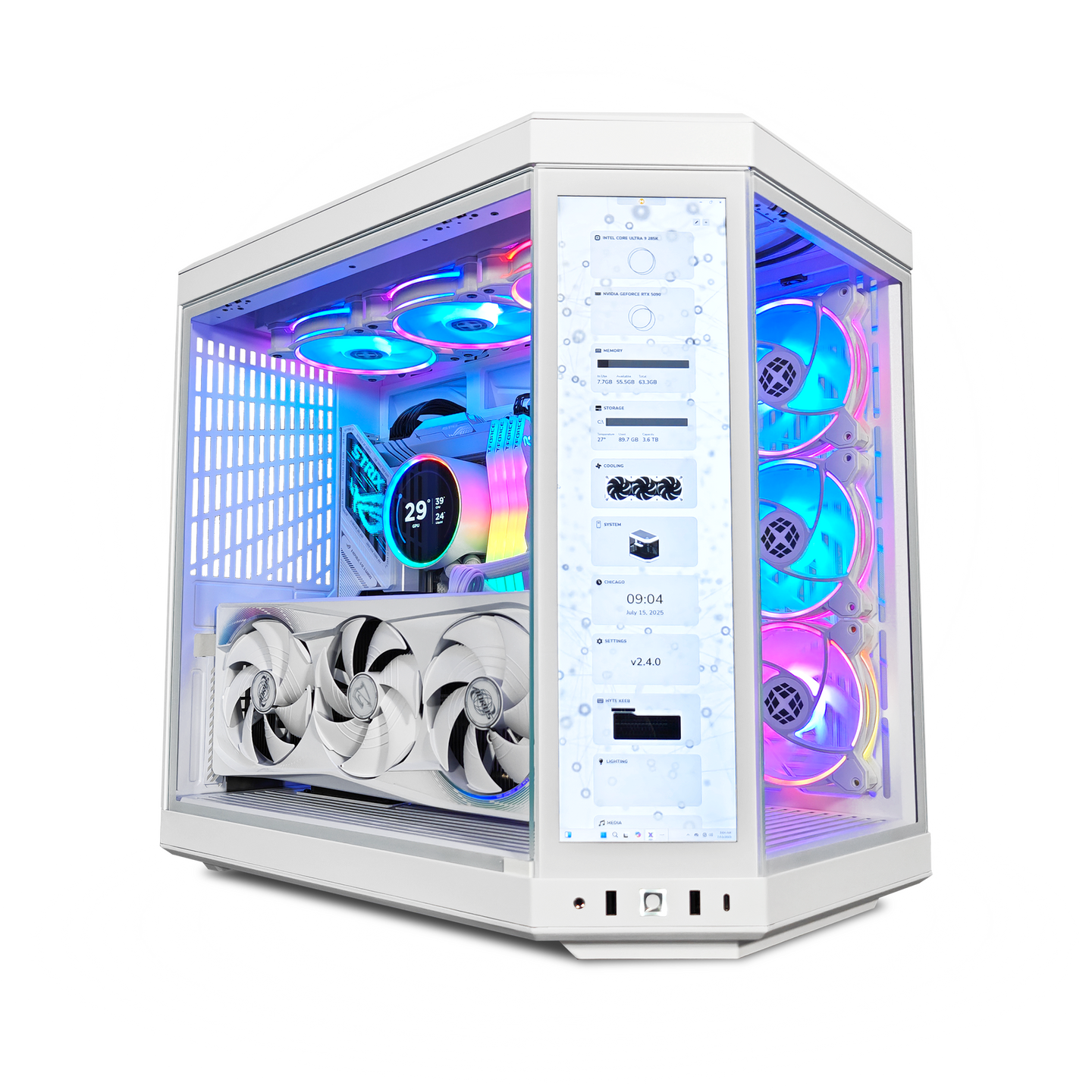 GX13 HYTE Y60/Y70 - Pre-Built and Customizable PCs | XOTIC PC