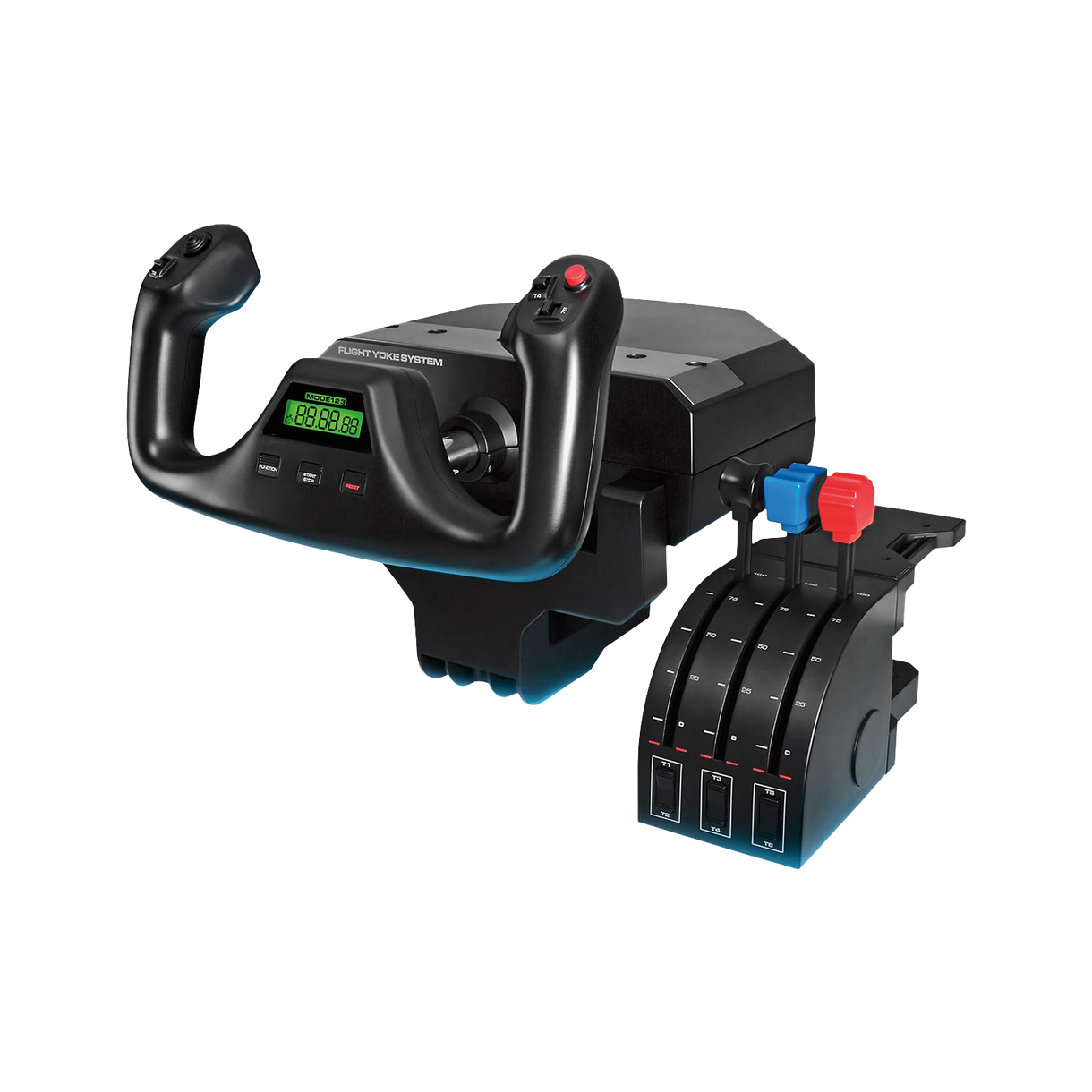 Logitech G PRO Flight Yoke System with Throttle Quadrant for PC Flight ...