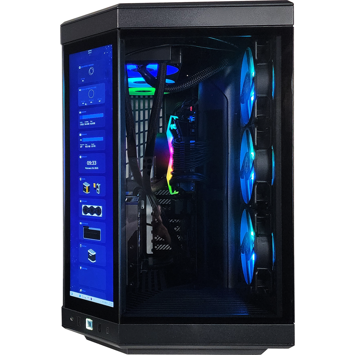 XOTIC PC GX13 HYTE Custom Built Gaming Desktop PC