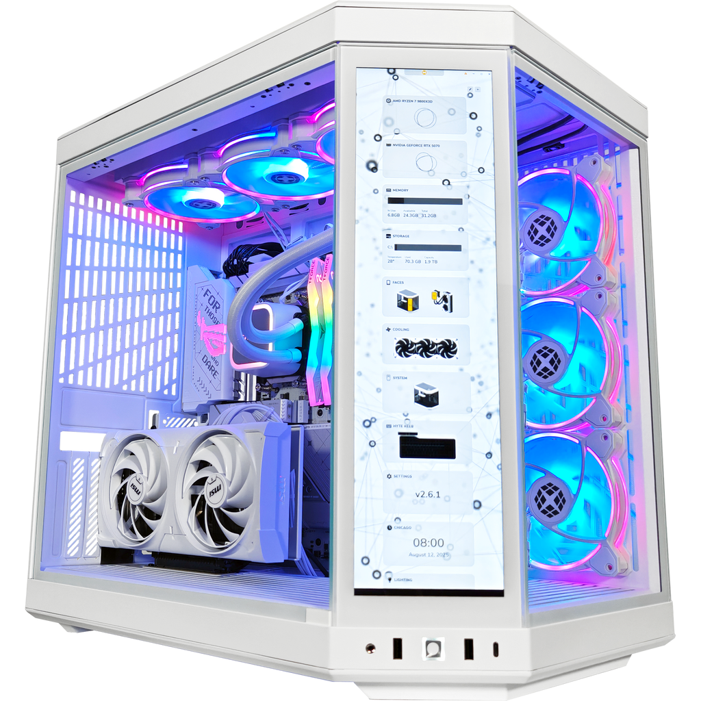 GX13 HYTE Y60/Y70 - Pre-Built and Customizable PCs | XOTIC PC